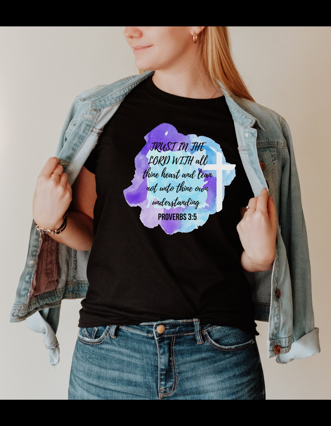 Proverbs Shirt Faith Wear Jesus Loving Clothing Clothes of Faith ...