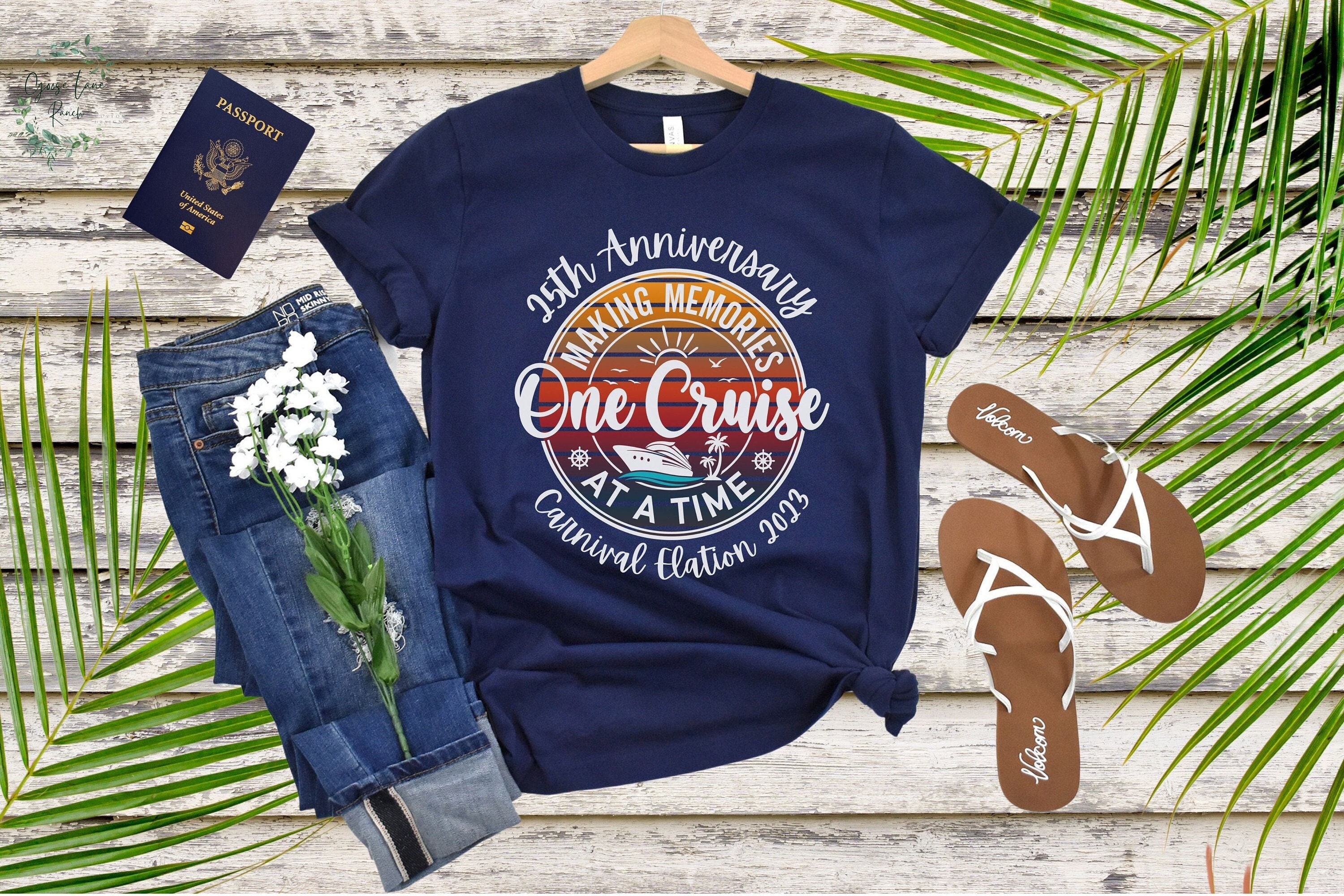 Custom Anniversary Cruise Shirts Personalized Couples Cruise - Etsy