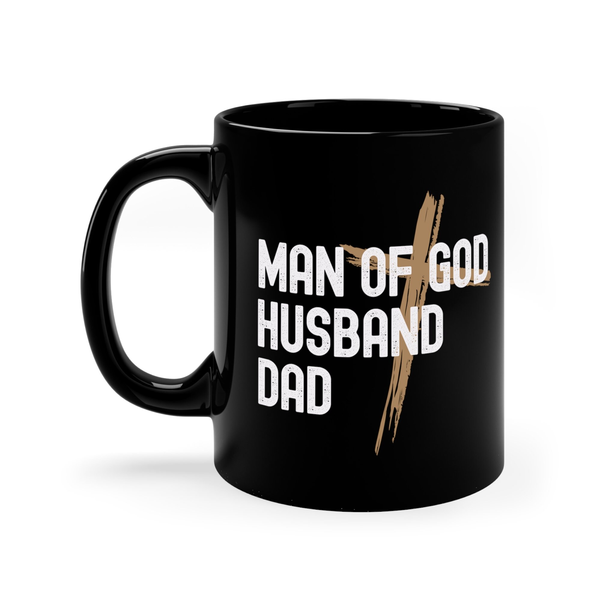 Christian Father's Day Coffee Mug, Man of God Coffee Cup, Religious ...