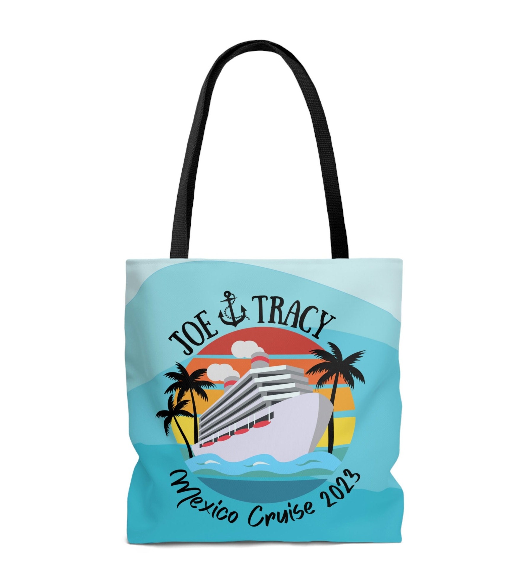 Custom Cruise Tote Bag Couples Vacation Overnight Bag Large - Etsy