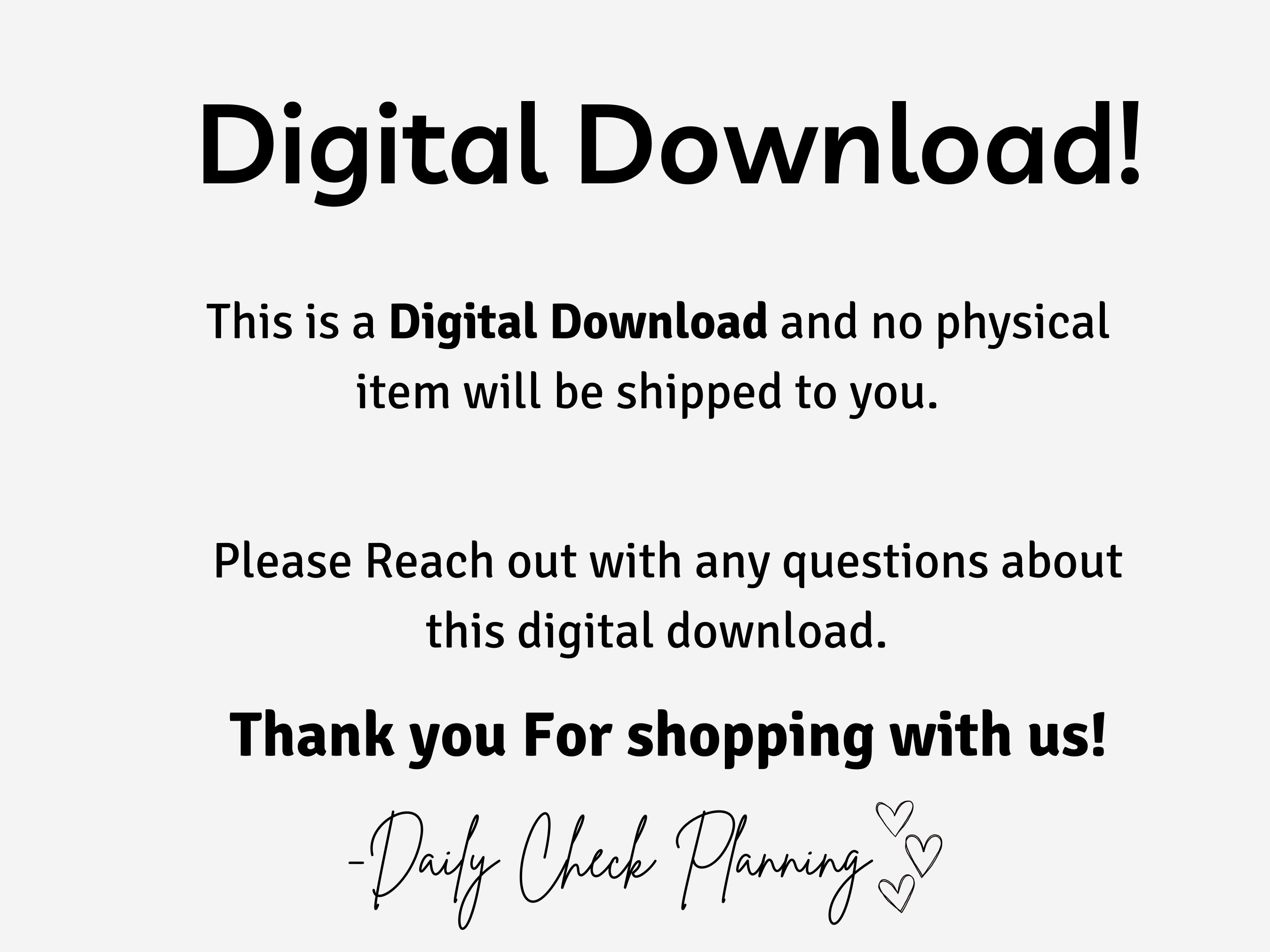 Digital- 3,000 Dollars Savings Challenge in 52 Weeks - Etsy