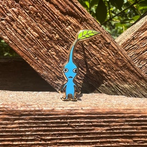Blue Pikmin 1.25 Hard Enamel Pin - Etsy