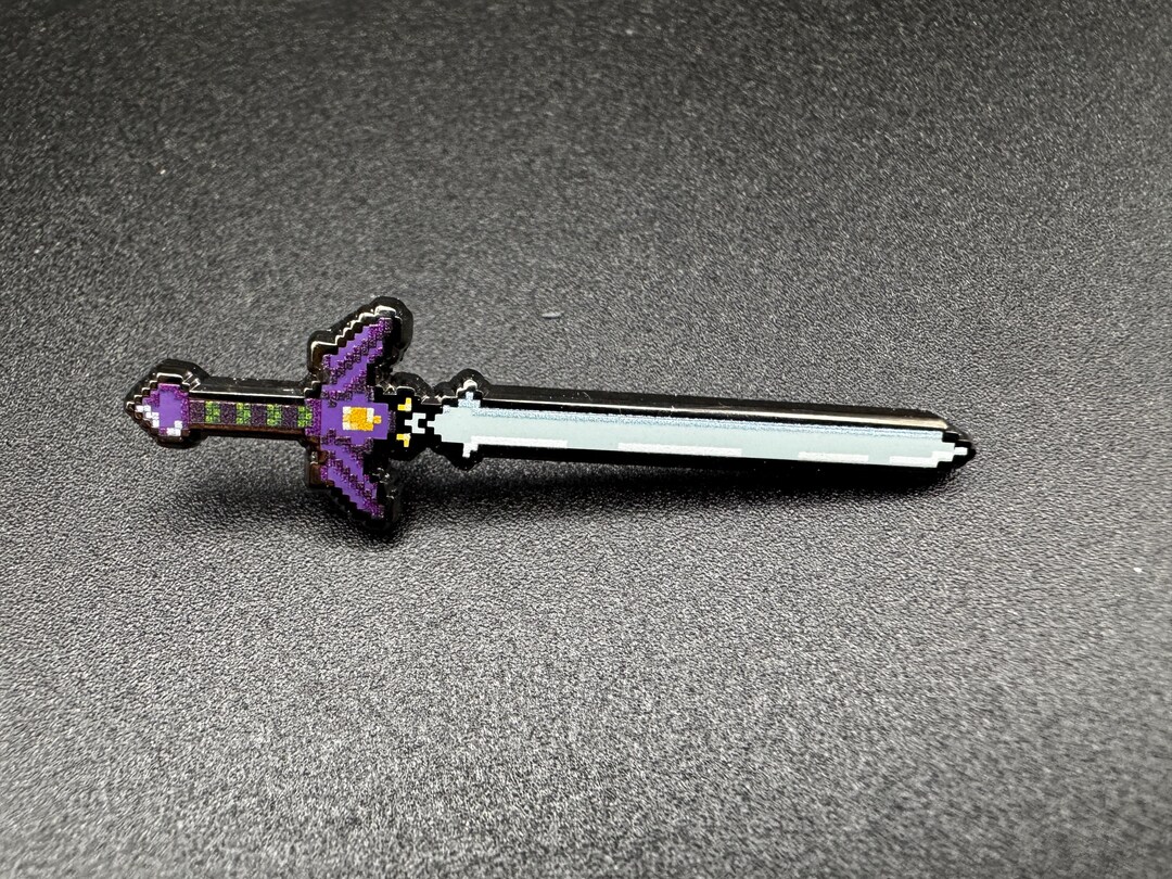Zelda Master Sword |pixel Edition| • 2.0" Hard Enamel Pin • Pixel ...
