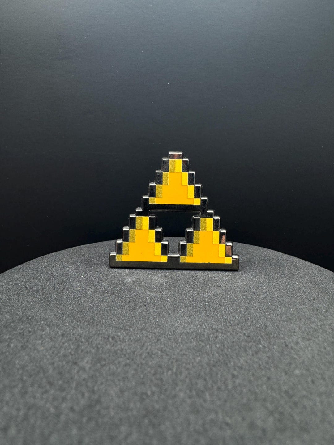 Triforce Pixel Edition | Legend of Zelda | 1.5 in Hard Enamel Pin ...