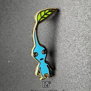 Blue Pikmin • 1.25" Hard Enamel Pin - Etsy