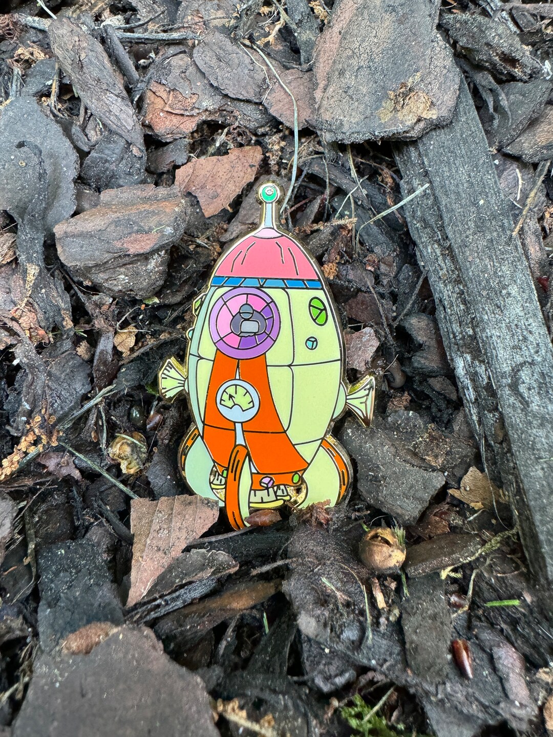 SS Dolphin Ship pikmin 2 Inch Hard Enamel Pin Gold Plated - Etsy