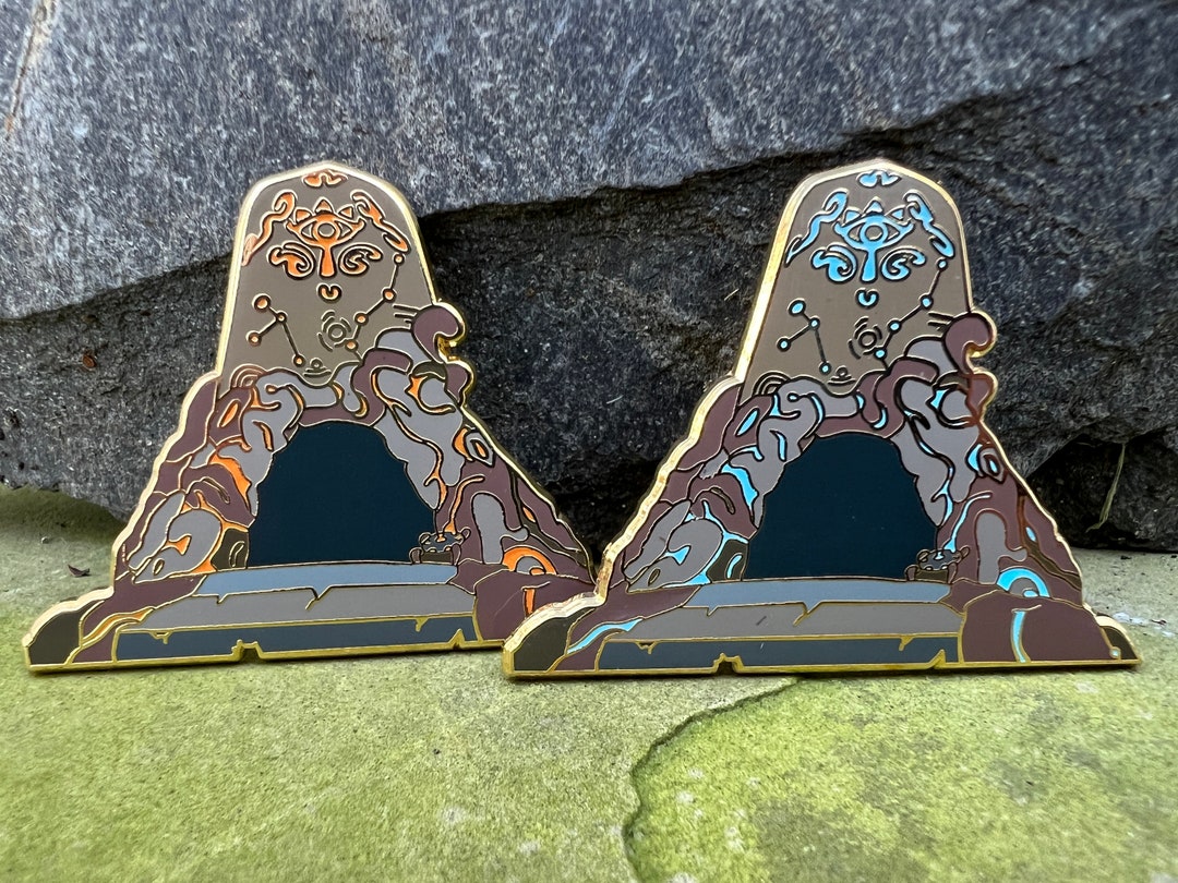 Legend of Zelda Shrine • Pin BUNDLE • 2.0" Hard Enamel Pins - Etsy