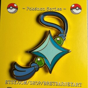 Shiny Charm Pokemon Enamel Pin Hard Enamel Gold Plated - Etsy