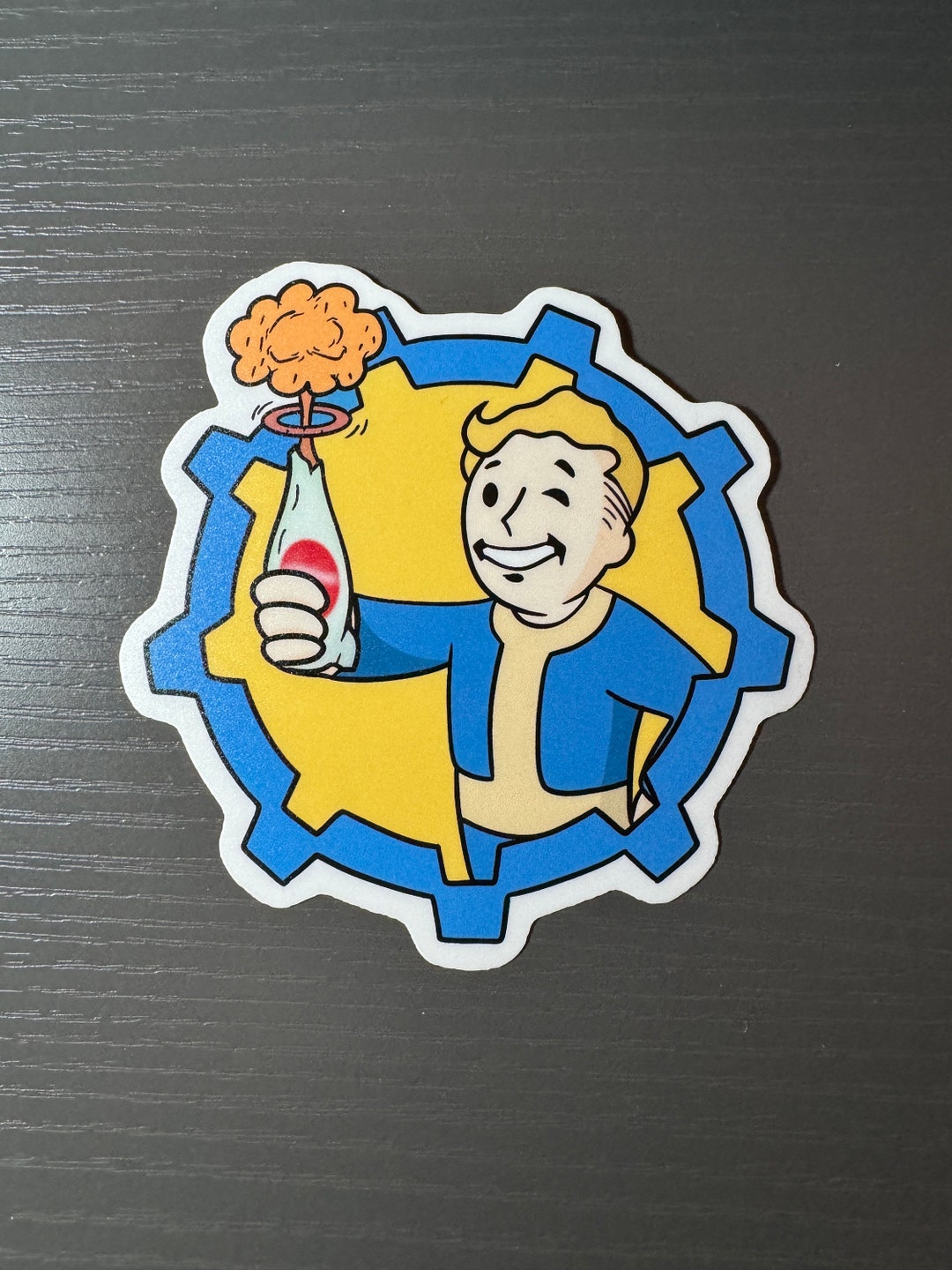 Fallout Vault Boy Nuka Cola Vinyl Sticker/decal - Etsy