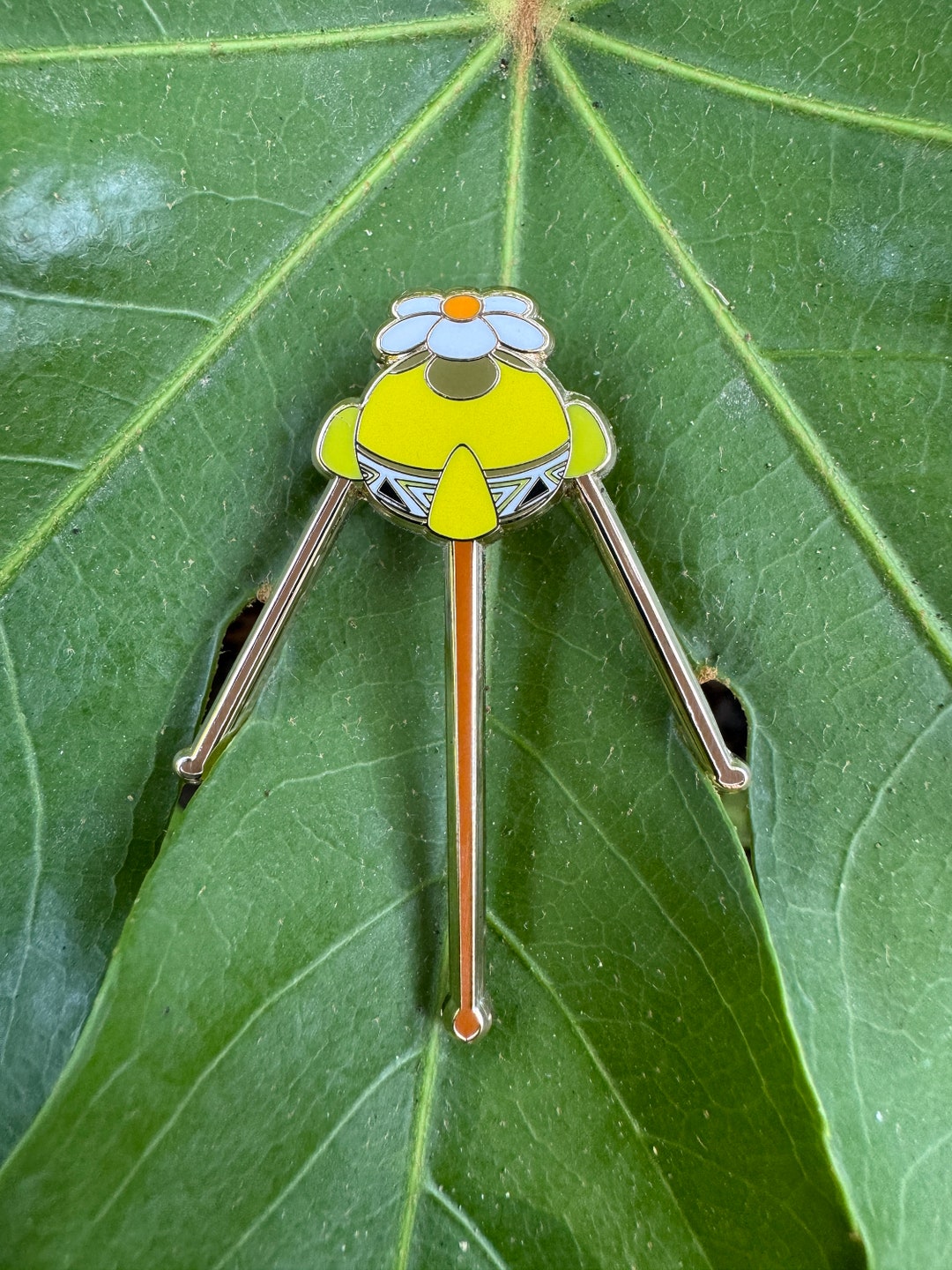 Pikmin Yellow Pikmin Onion ship 2 Inch Hard Enamel Pin - Etsy