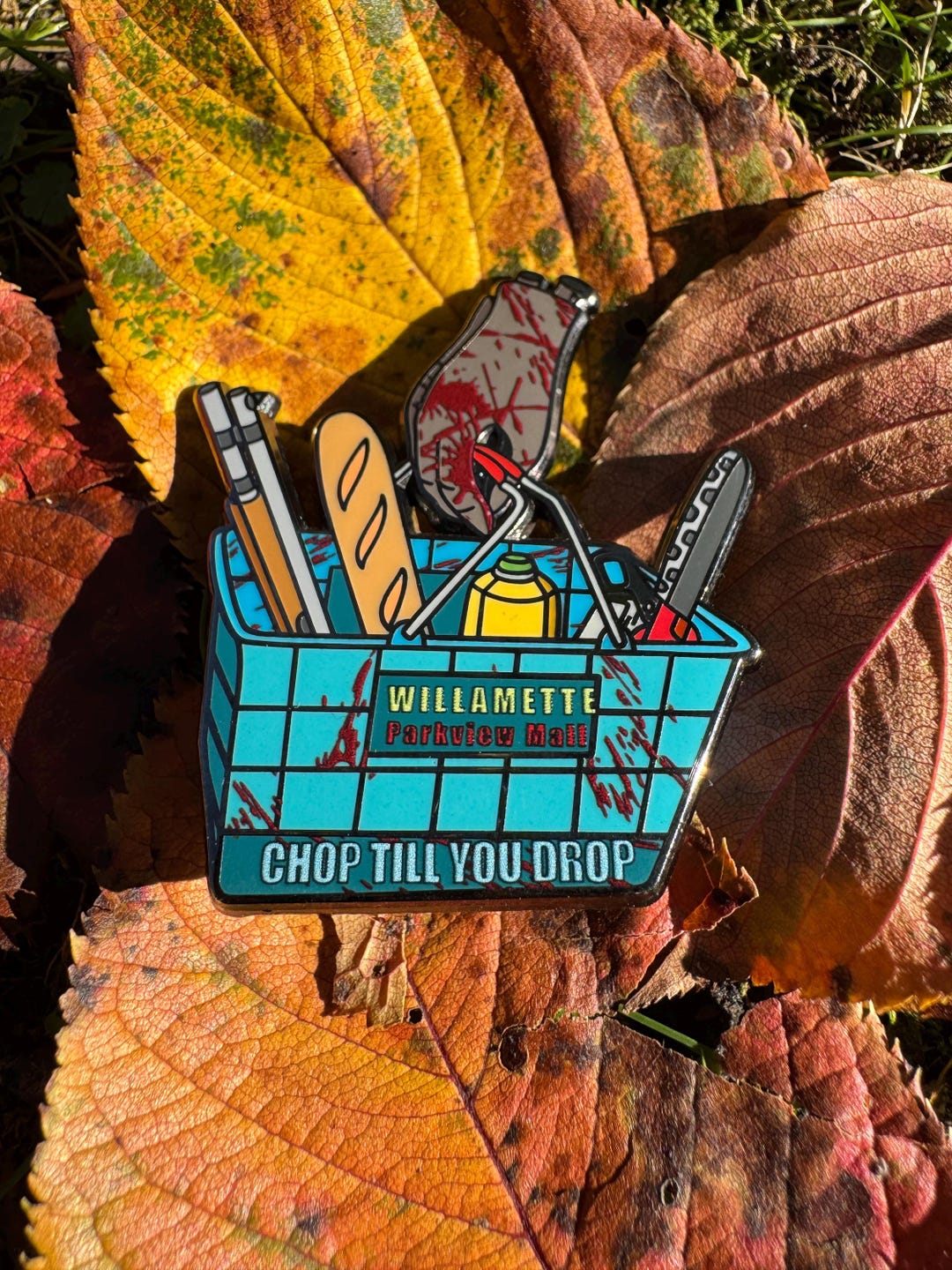 Dead Rising Chop Till You Drop Zombie Basket 2.0 Hard Enamel Pin - Etsy
