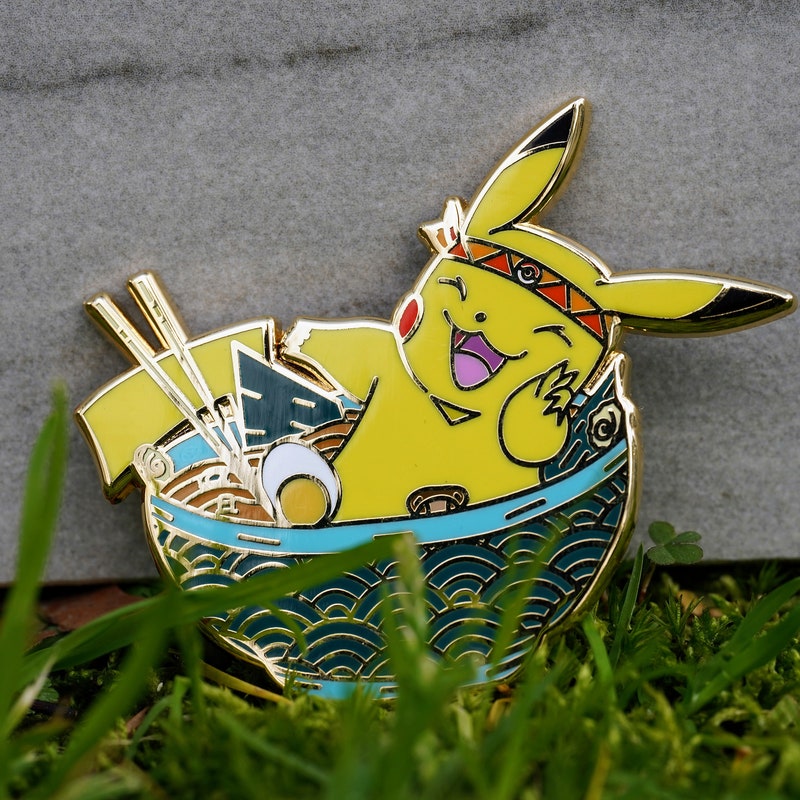 Pikachu Pin - Etsy