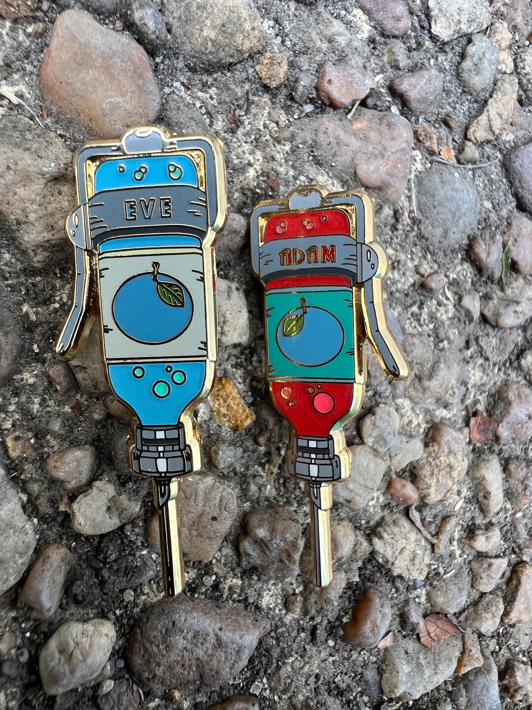 Adam and Eve Bioshock Syringe Hard Enamel Pin BUNDLE Gold Plated 1.5 - Etsy