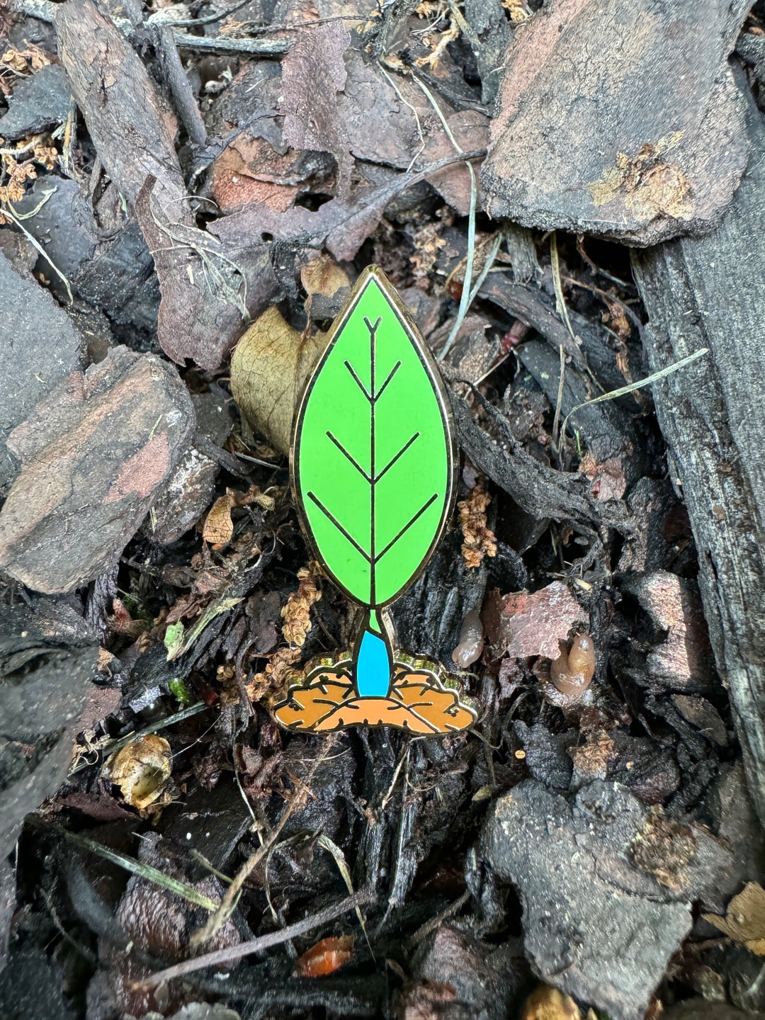Pikmin Sprouting Blue Pikmin 1.5 Hard Enamel Pin - Etsy