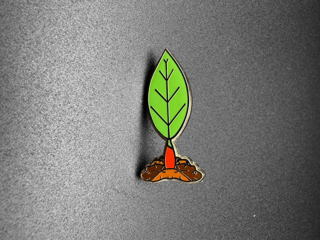 Red Pikmin in Ground | Pikmin | 1.5 in Hard Enamel Pin - Etsy