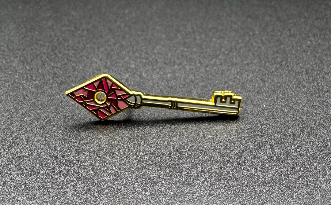 Resident Evil RPD Key Pink/diamond • 1.5" Hard Enamel Pin - Etsy
