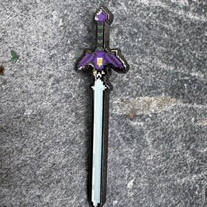 Zelda Master Sword |pixel Edition| • 2.0" Hard Enamel Pin • Pixel ...