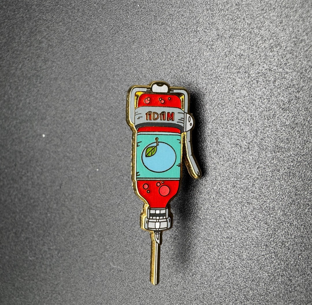 Bioshock Adam Hypo Plasmid Syringe • 1.5" Hard Enamel Pin - Etsy