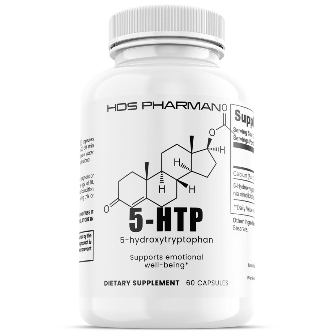 5-HTP 60 Caps 30 Day Supply 5-hydroxytryptophan from Griffo via ...