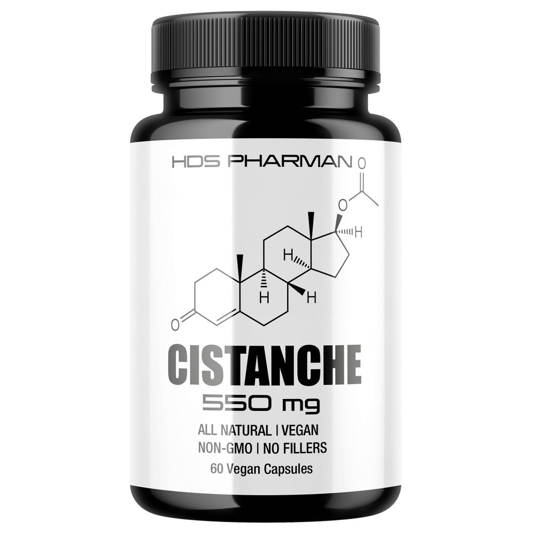 Cistanche Capsules 550mg Clean Extract Natural Cistanche Tubulosa ...