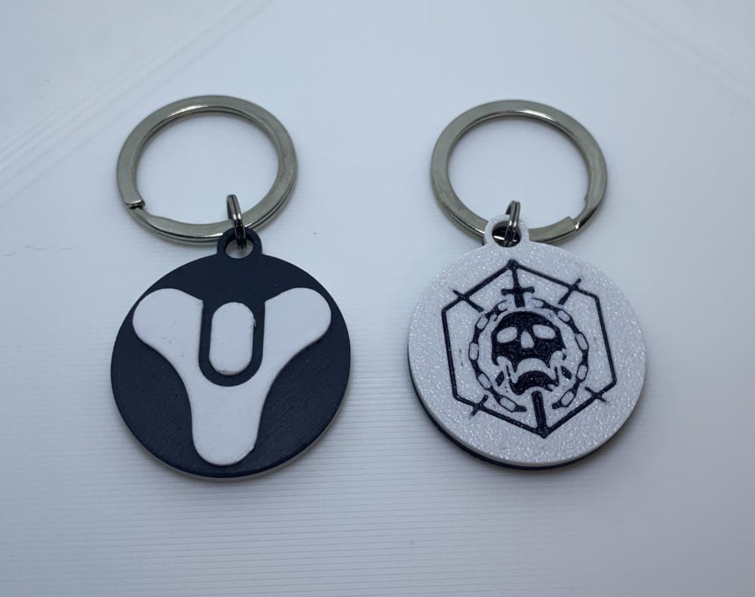 D2 Destiny Keychain, Destiny Symbol, Raid Symbol - Etsy