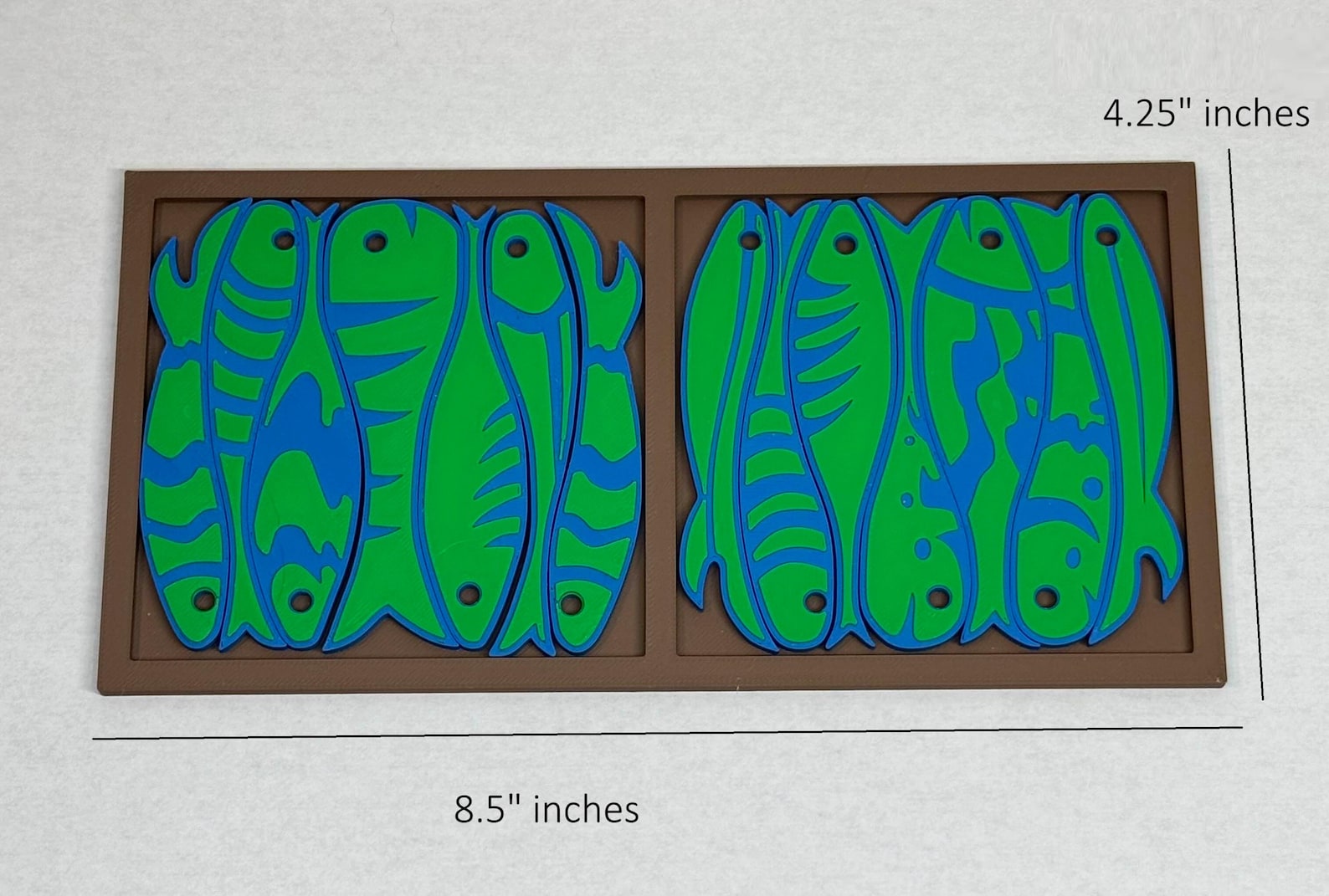 Survivor Can of Sardines Fish Tile Puzzle - Custom Color Options! - Etsy