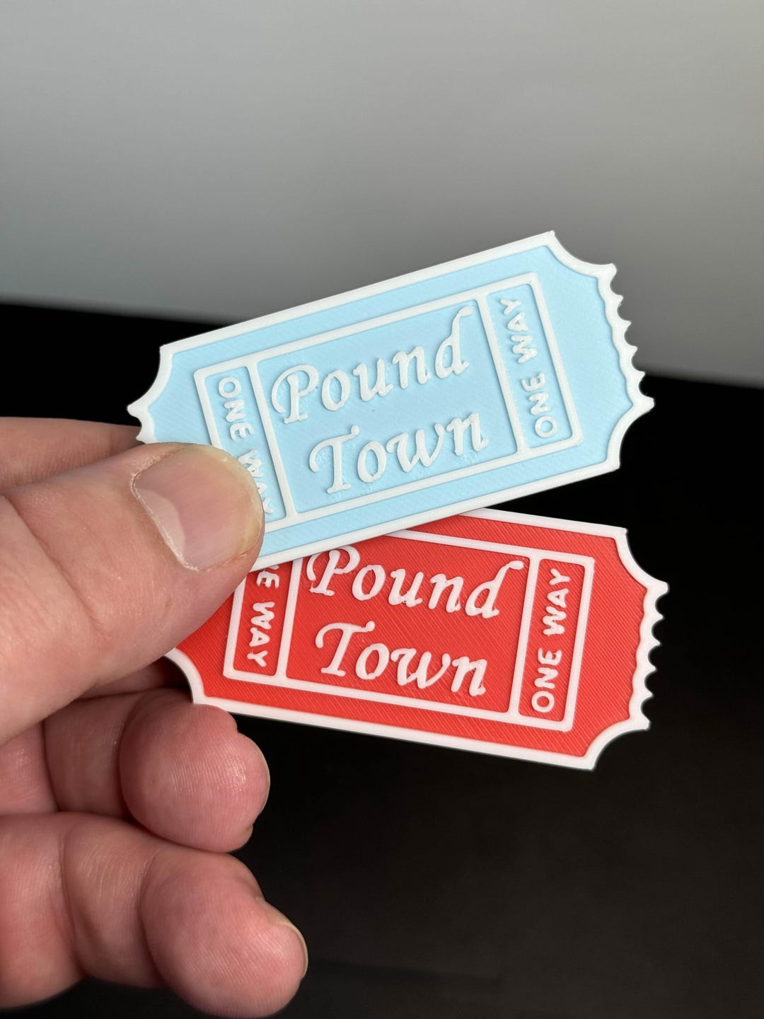 One-way Ticket to Pound Town – Funny 3d-printed Valentine's Day Gift ...
