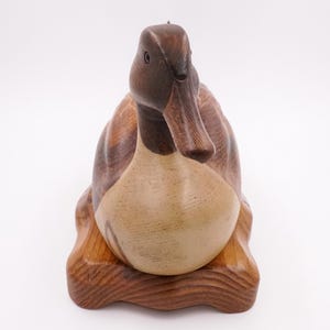 R.D Lewis Wood Carved Duck Decoy Vintage 1980s - Etsy