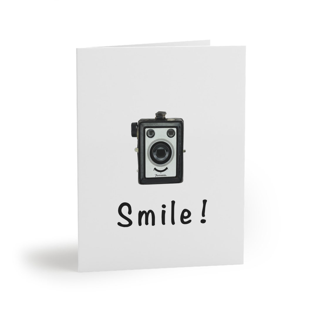 Set of Vintage Camera Greeting Cards for Photographers and Camera ...