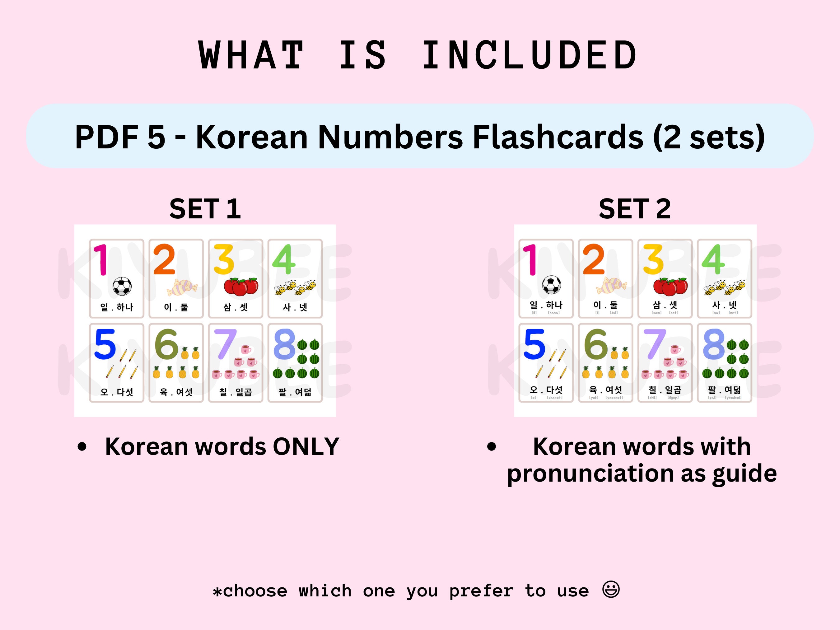 B1-korean Worksheets & Flashcards Bundle,hangul Writing Practice ...