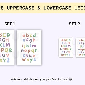 Alphabet Flashcards, ABC Flashcards, Alphabet Printable, Montessori ...