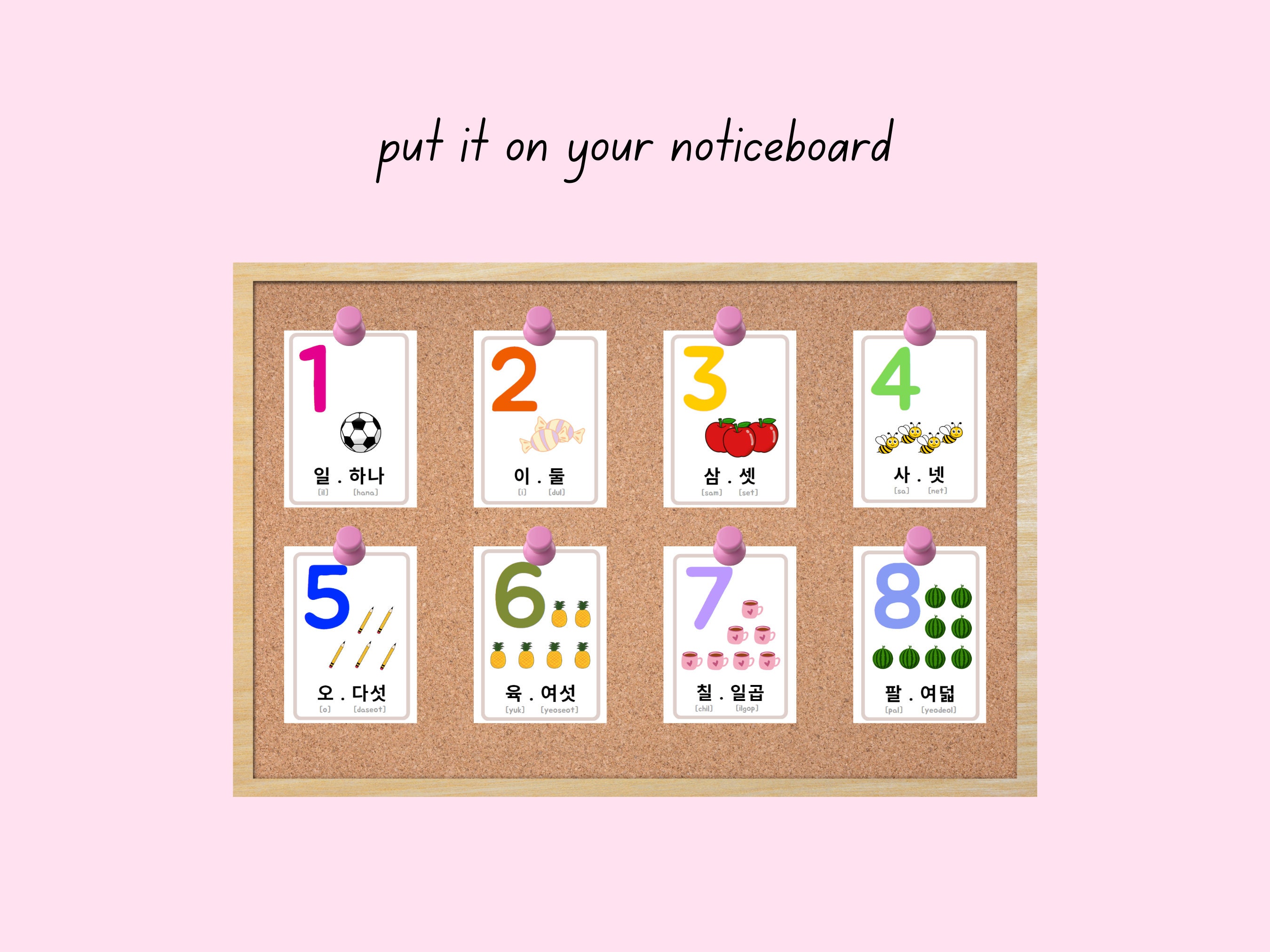 B1-korean Worksheets & Flashcards Bundle,hangul Writing Practice ...