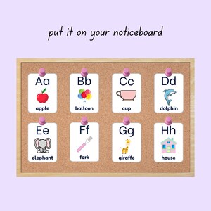 Alphabet Flashcards, ABC Flashcards, Alphabet Printable, Montessori ...
