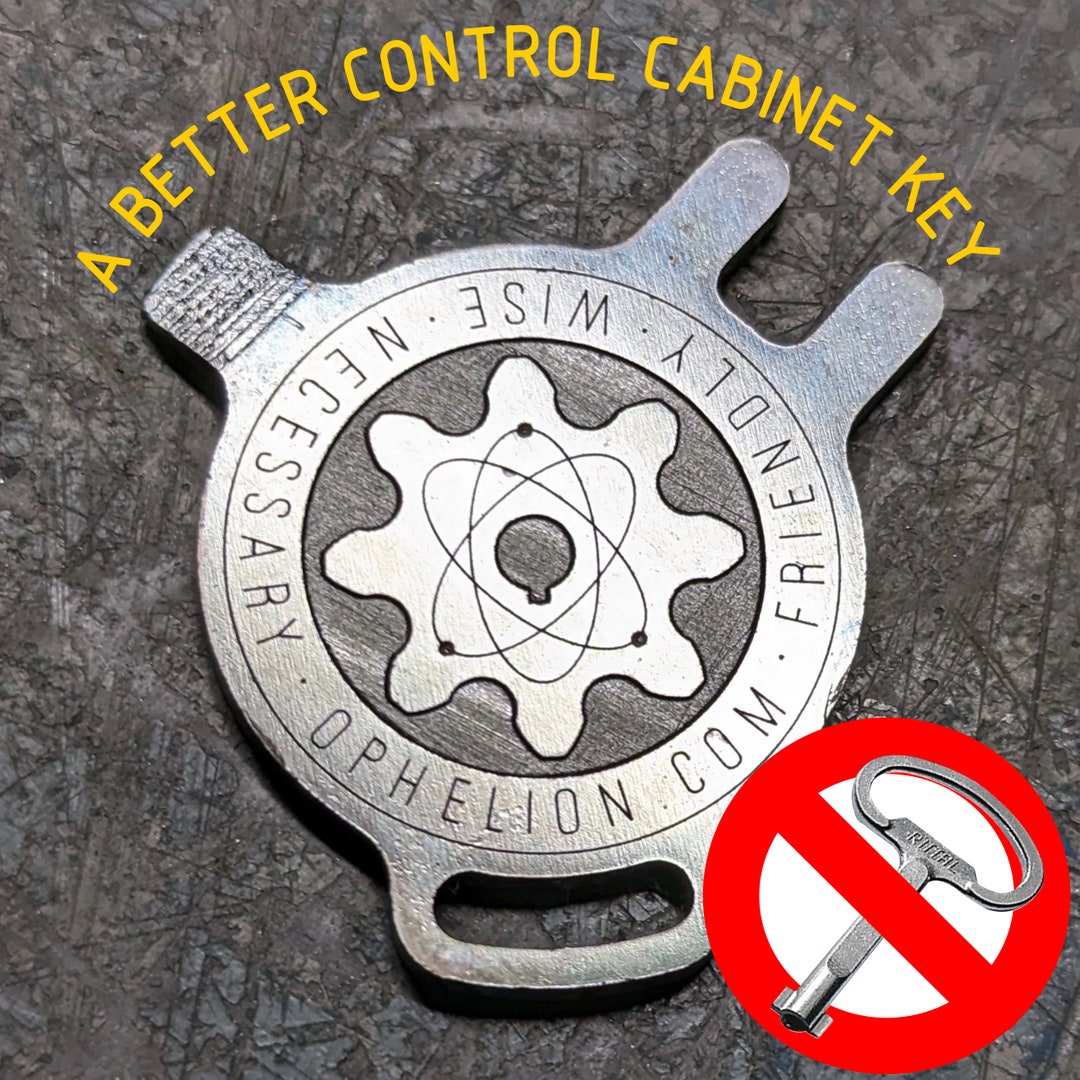 Keythulumax Electrical Enclosure/control Cabinet Key Multitool EDC ...