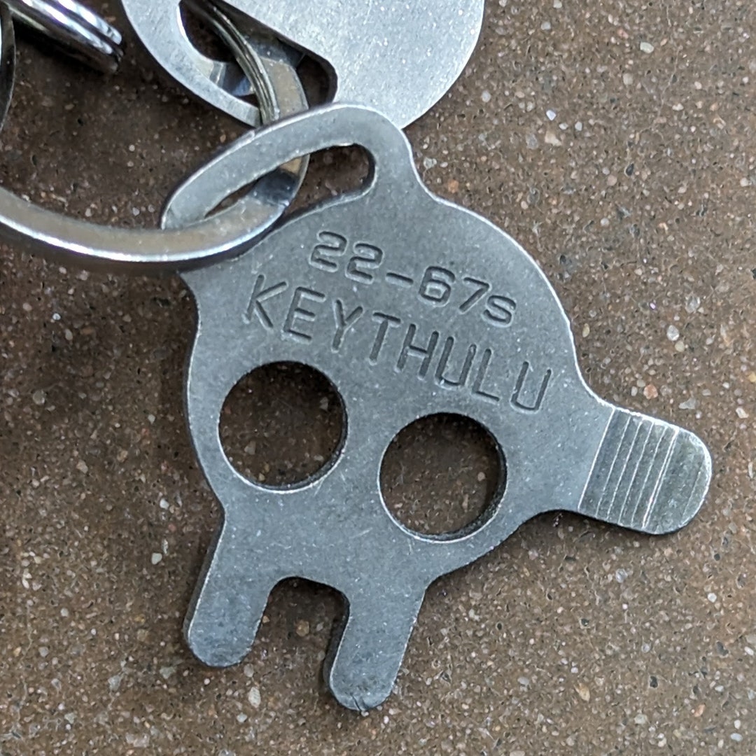 Keythulu Keychain Multitool Key for Electrical Enclosures and Control ...