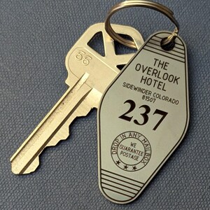 Mini Famous Hotel/motel Room Vintage Retro Keychain, Stainless Steel - Etsy