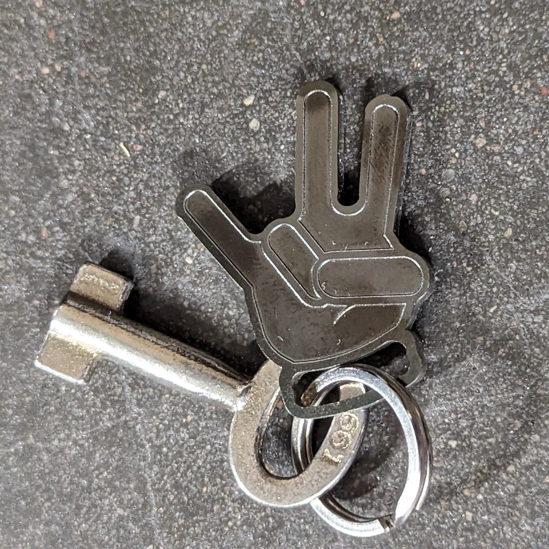 The Shocker EDC Keychain Electrical Enclosure Key - Etsy