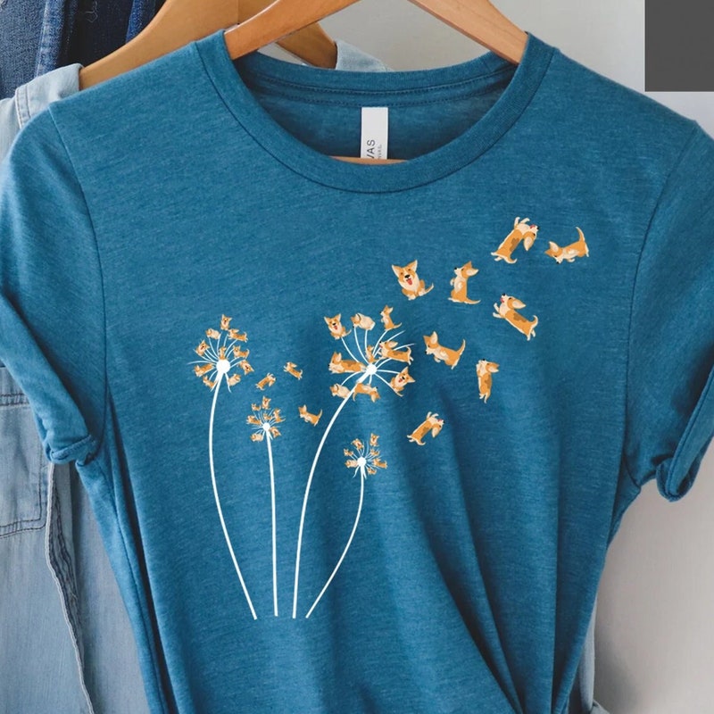 Funny Corgi Tee Shirt - Etsy