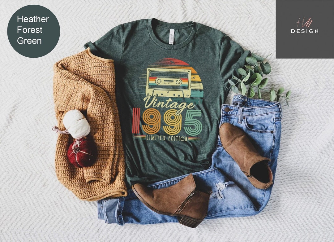 Vintage 1995 Shirt, 30th Birthday Gift for Men, 30th Birthday Best ...
