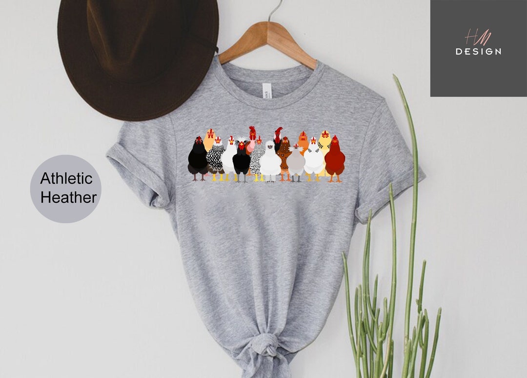 Women Chicken Shirt, Chicken Shirt, Love Chickens, Animal Shirt ...