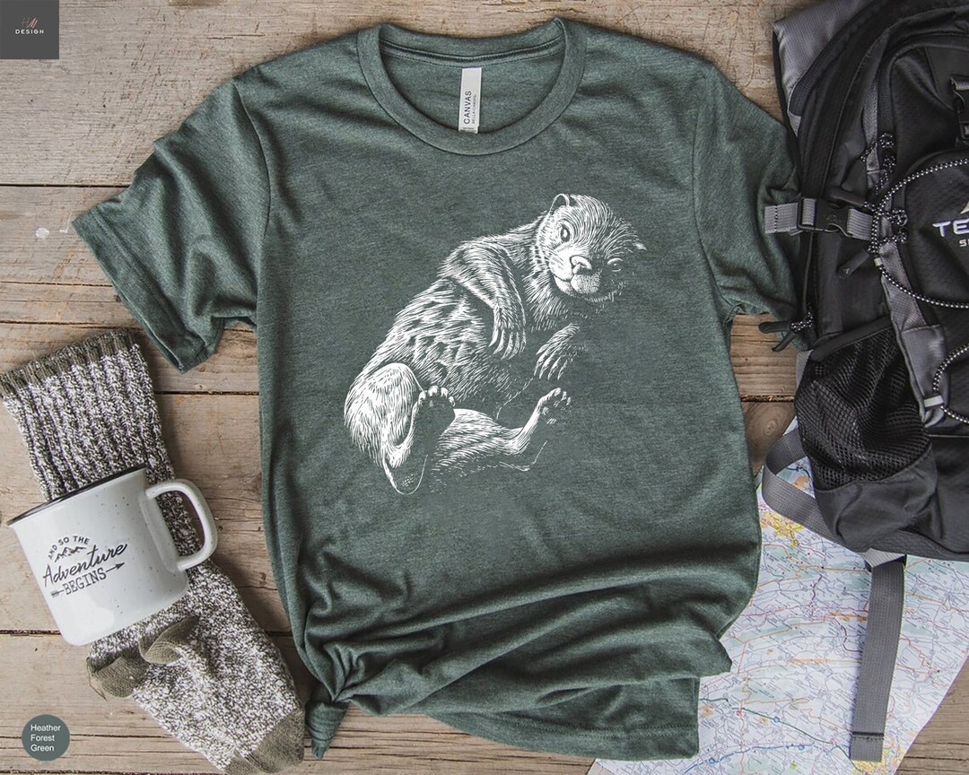 Cute Otter Shirt, Otter Lover Shirt, Sea Otter Gifts Shirt, Animal ...