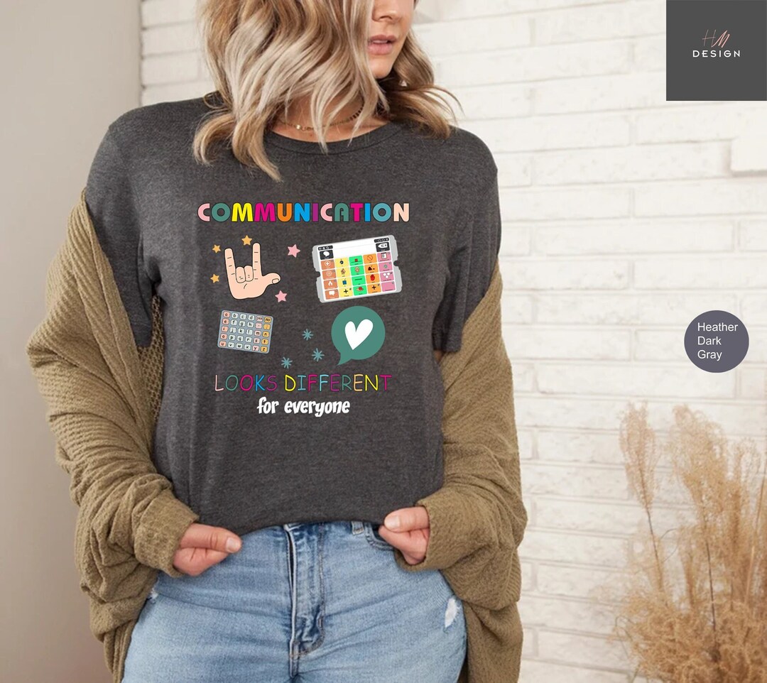 Communication is Different Shirt, Speech Therapy, Speech Pathologist ...