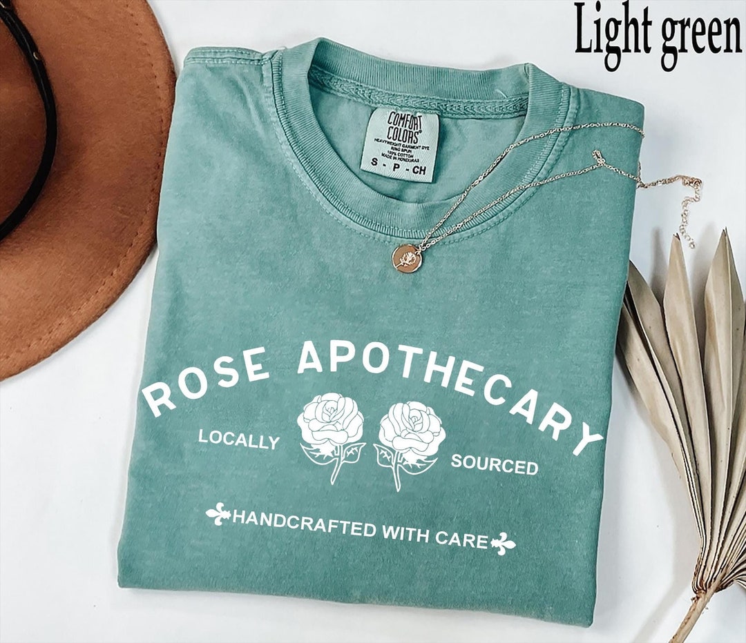 Comfort Colors® Rose Apothecary Shirt, Schitt Creek Shirt,rosebud Motel ...
