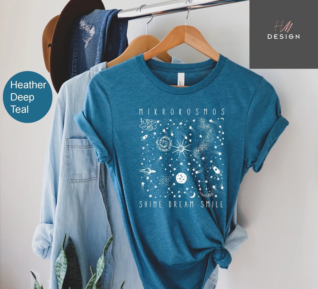 Mikrokosmos Graphic Shirt, Shine Dream Smile Tee, Twinkling Starlight ...