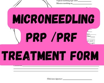 Exosome Hair Restoration Consent Exosome Hair Scalp Microneedling PRP ...