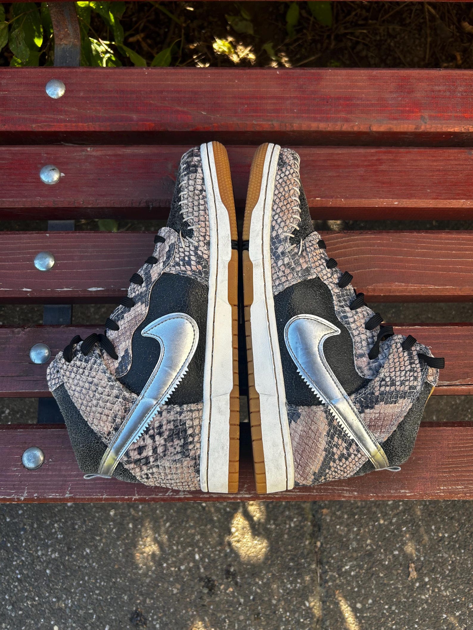 Nike Dunk High Cmft Snakeskin / Sneakers / Size 43 EU / 27,5 CM / Brown ...