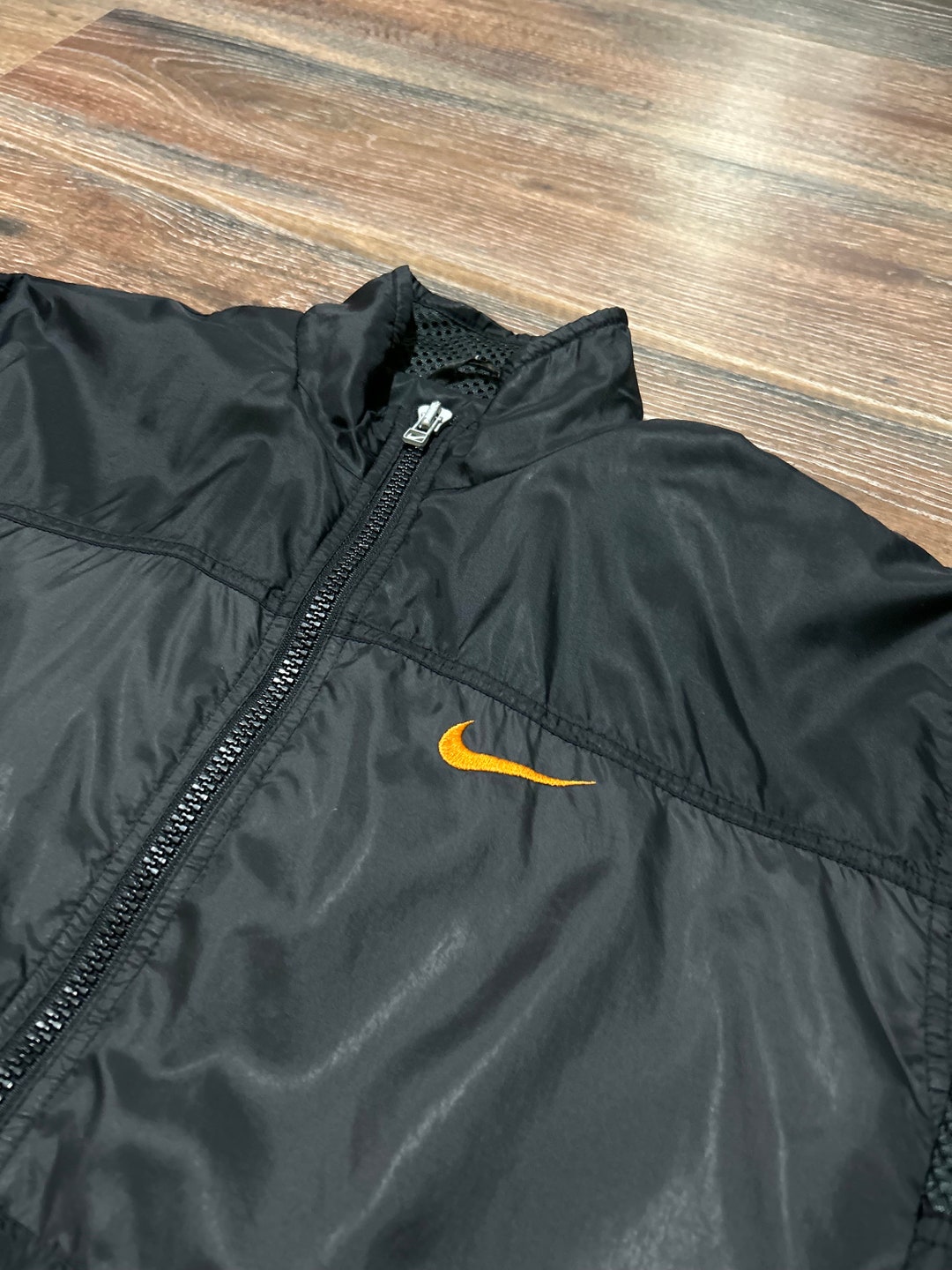 Vintage Nike Jacket / 90s / Authentic Nike / Big Swoosh / White Tag ...