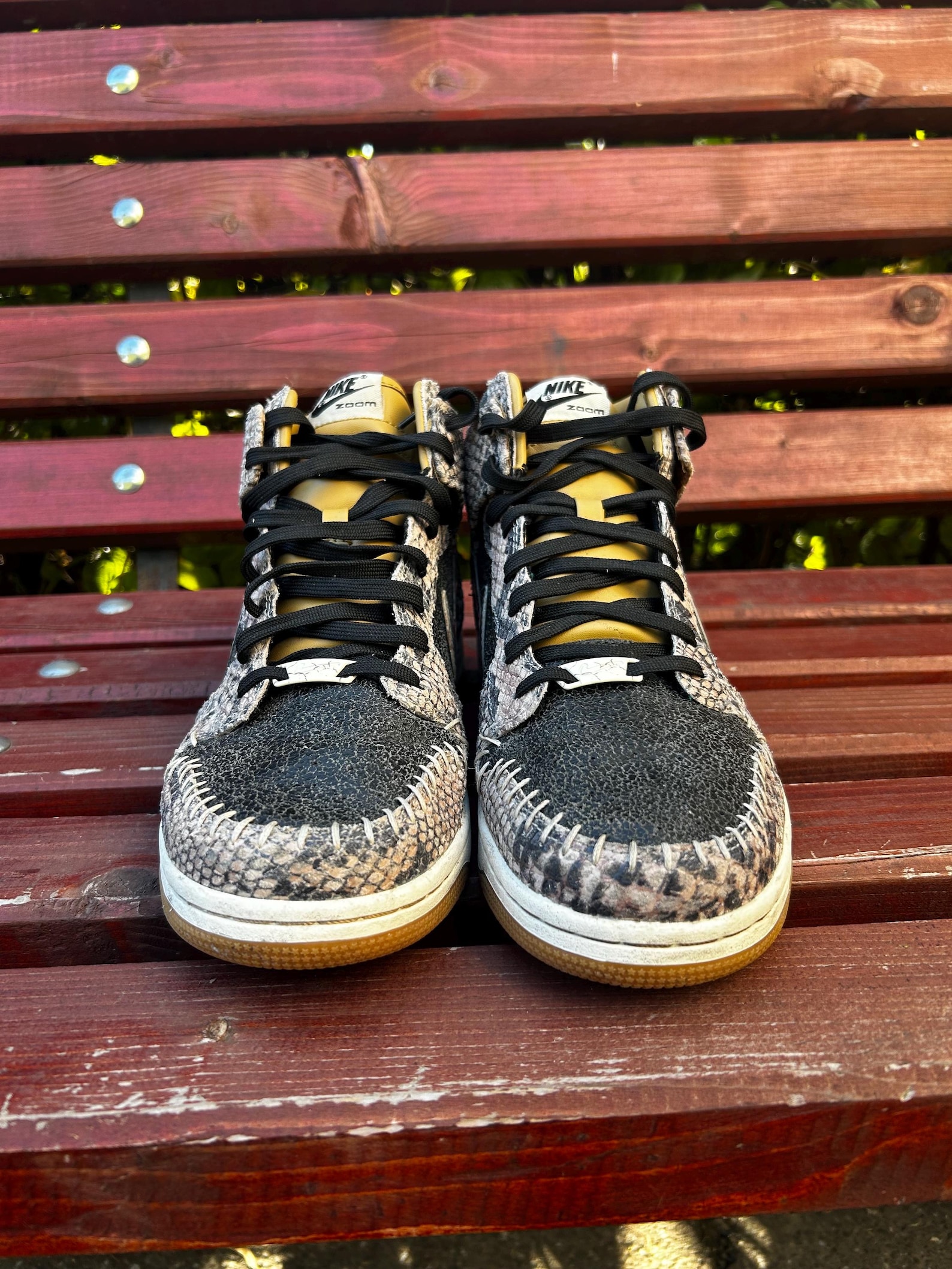 Nike Dunk High Cmft Snakeskin / Sneakers / Size 43 EU / 27,5 CM / Brown ...