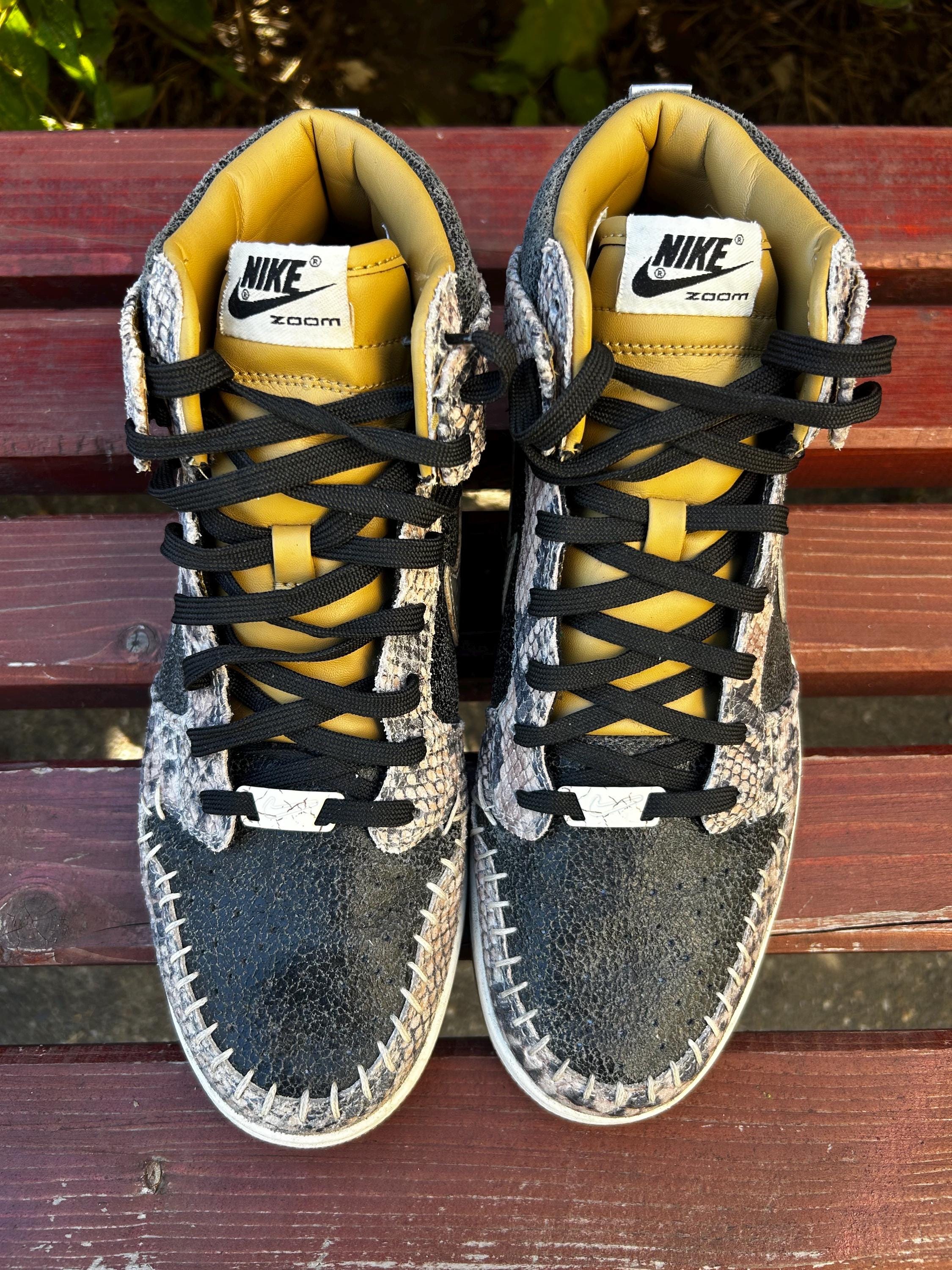 Nike Dunk High Cmft Snakeskin / Sneakers / Size 43 EU / 27,5 CM / Brown ...