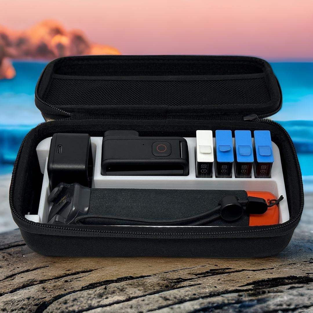 Gopro Hero Camera Case Insert: 3D Printed PLA Organizer - Etsy